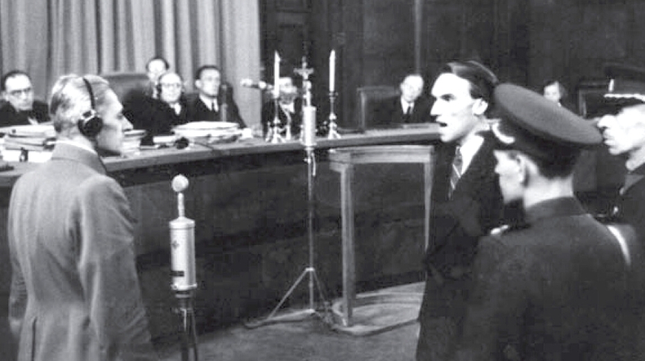Svědčil proti K. H. Frankovi, za pár let ho komunisté zavřeli. Kuneš ...